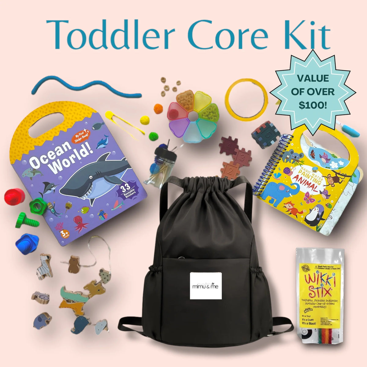MIMU & Me Toddler Adventure Anywhere Kit (18 months to 3 Years ...