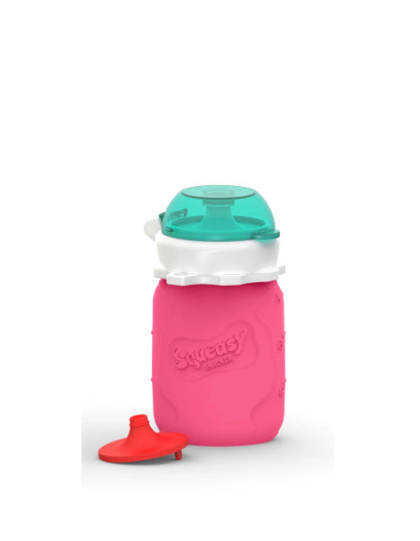 Squeasy Snacker Silicone Reusable Food Pouch – Boreal Kids Consignment