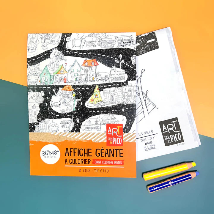 Pico Giant Colouring Poster – Boreal Kids Consignment