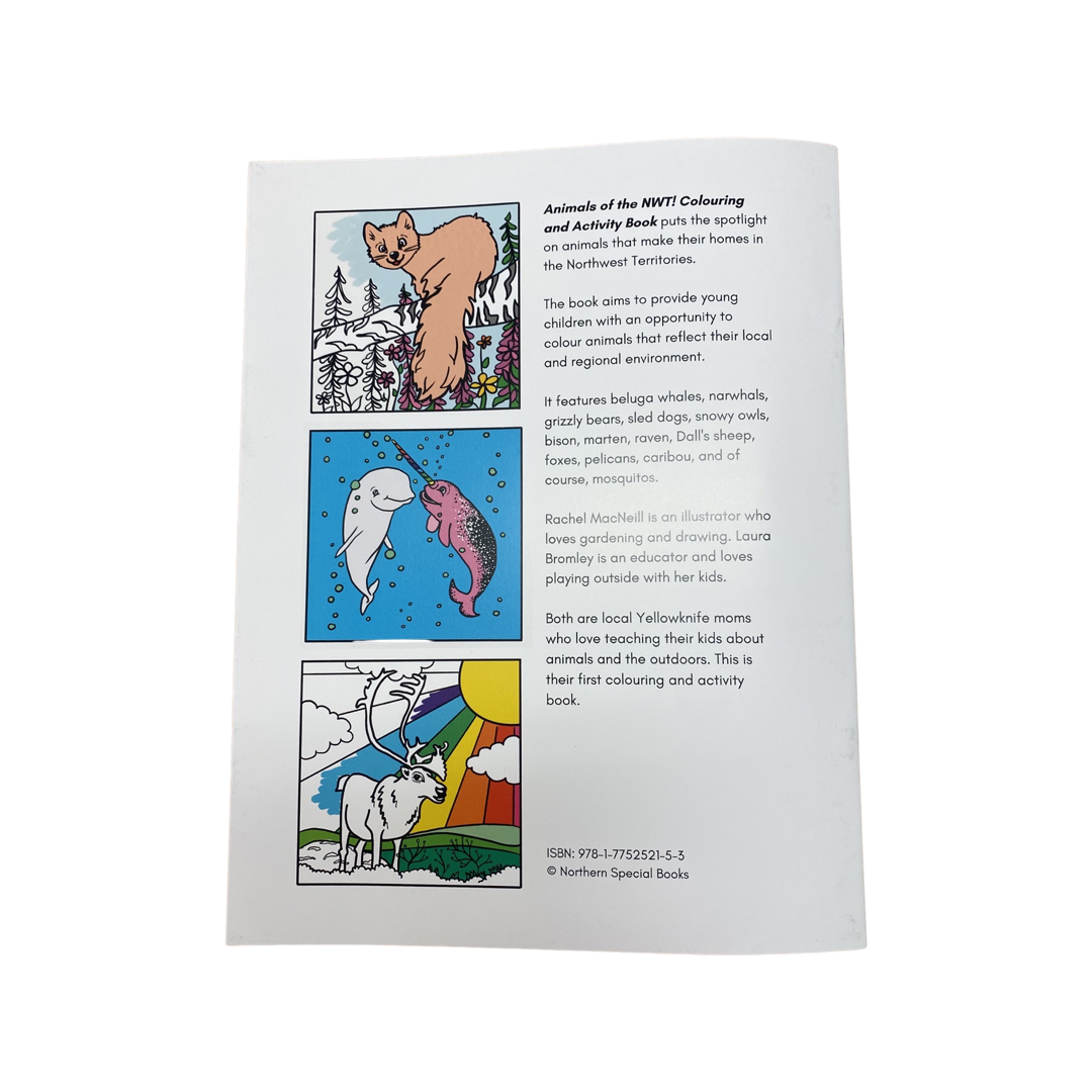 Animals of the NWT! Colouring and Activity Book – Boreal Kids Consignment